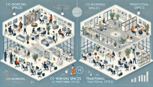 Comparing Co-working Spaces vs. Traditional Offices - Innov8